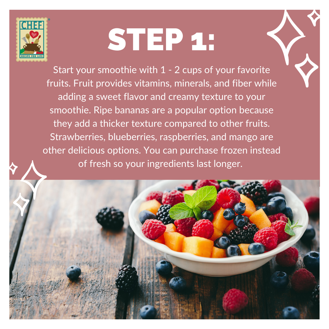 Build a Better Smoothie - CHEF