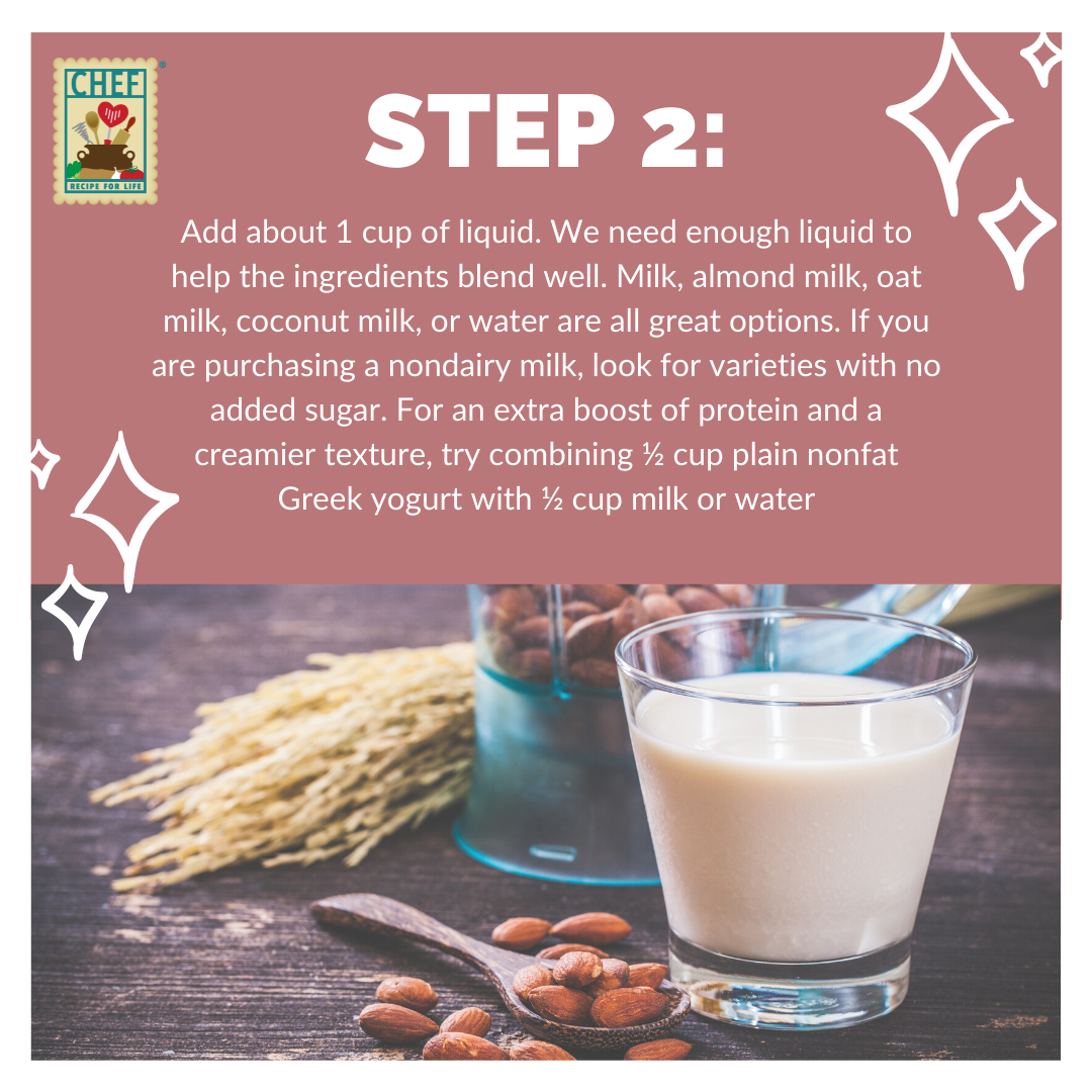 Build a Better Smoothie - CHEF